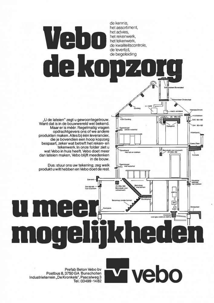 Historie | Vebo Beton B.V.